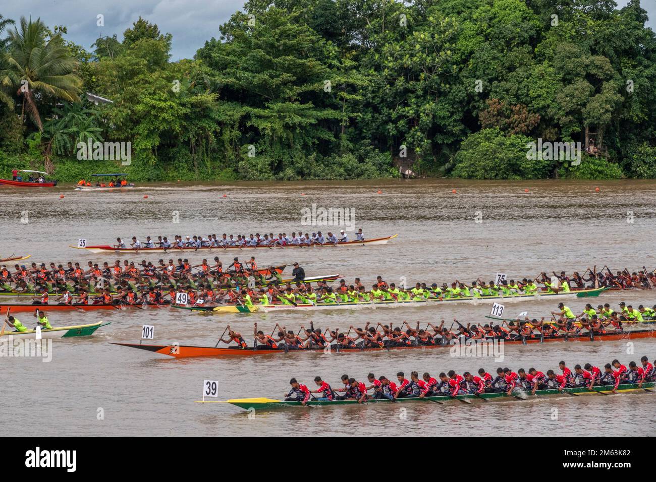 The Sarawak Regatta takes place on the Sarawak River. It is an annual ...