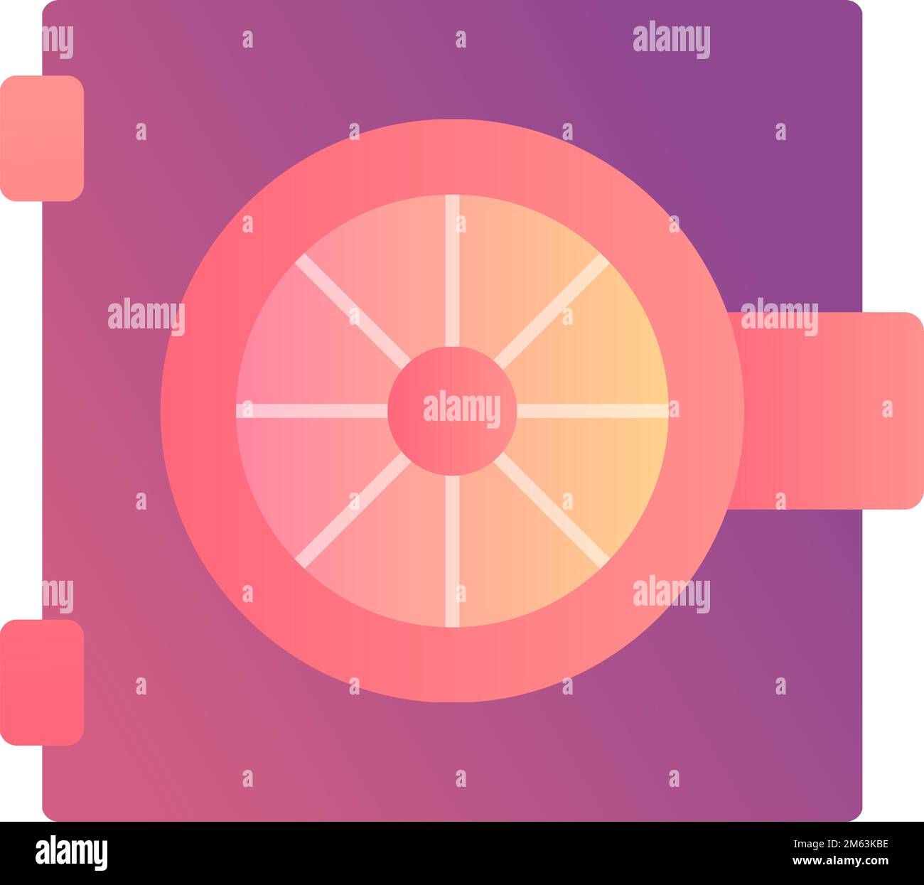 Bank safe icon vector box under lock Stock Vector Image & Art - Alamy
