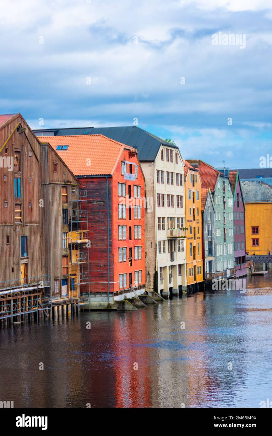 Trondheim canal hi-res stock photography and images - Alamy