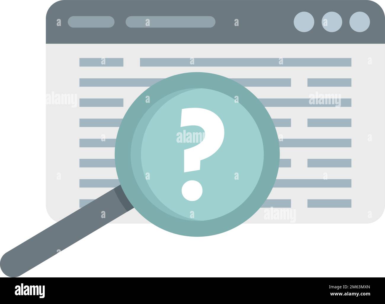 Request icon flat vector. Online form. Document service isolated Stock ...