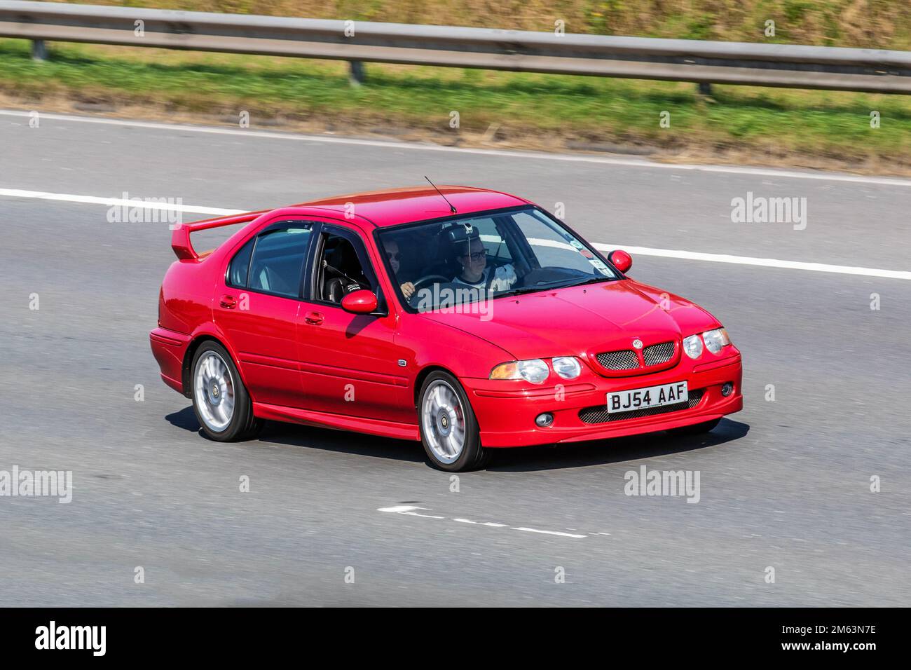 Mg zs 2 5 v6 180bhp in firefrost red hi-res stock photography and ...