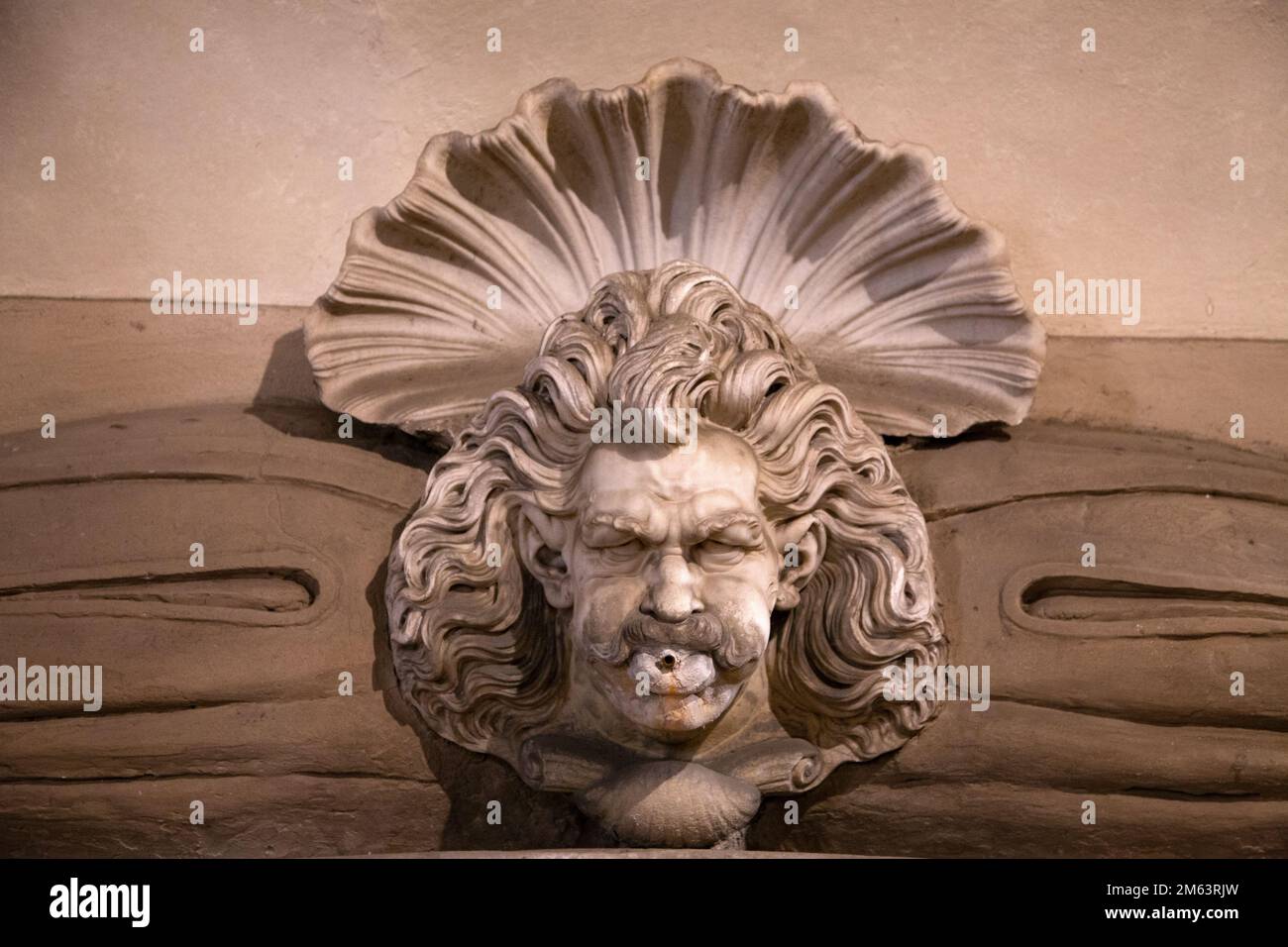 Lion statue in Piazza della Signoria Florence Stock Photo - Alamy