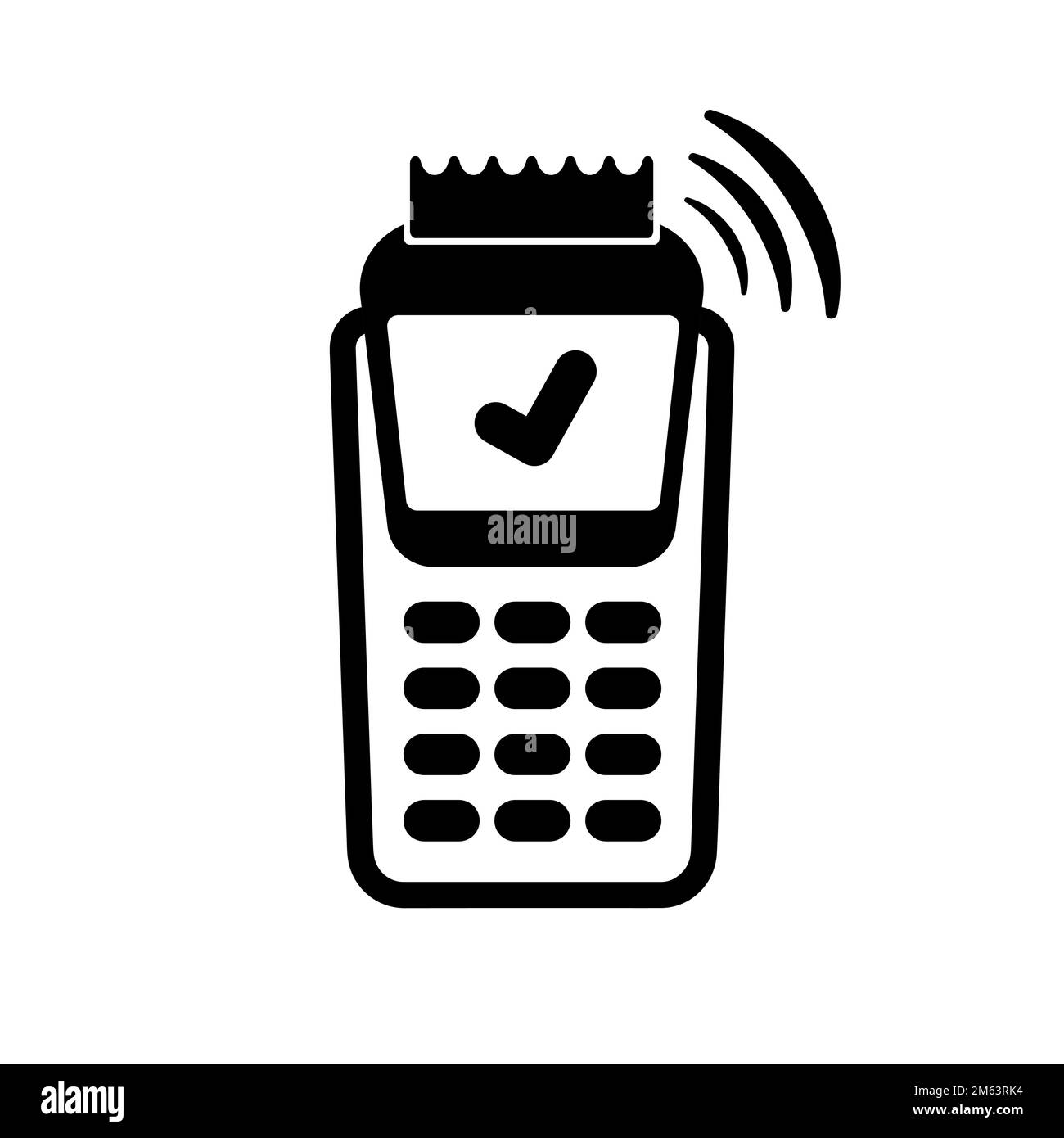 contactless card icon on white background Stock Vector Image & Art - Alamy