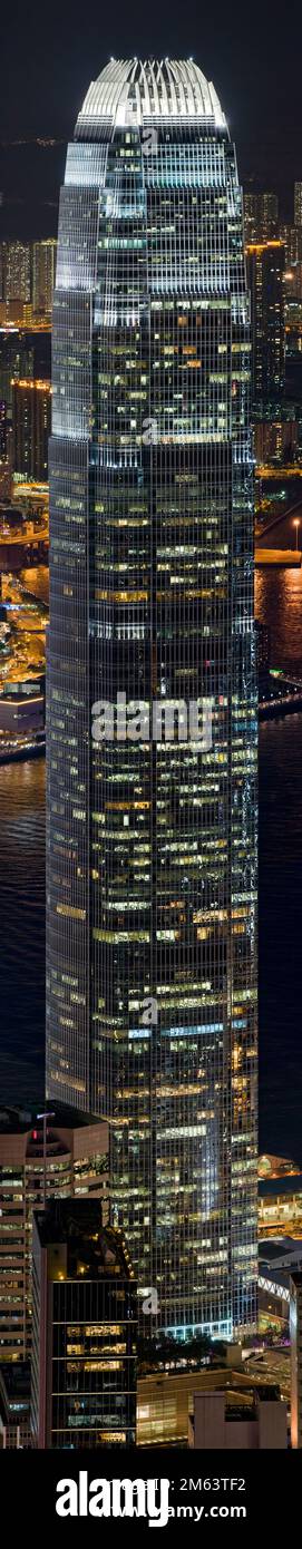 Vertical panorama two high buildings hi-res stock photography and ...