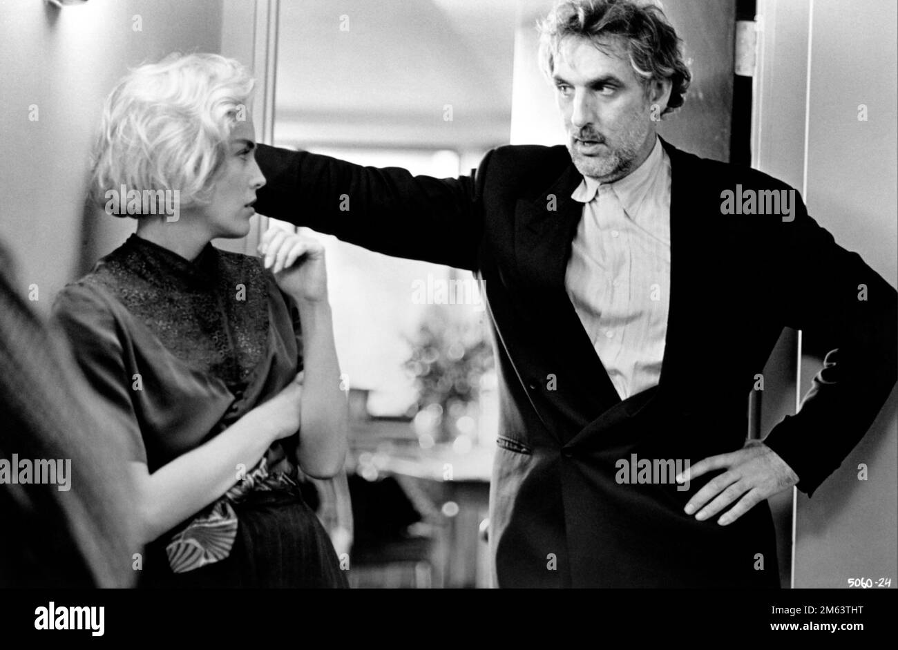 SHARON STONE and PHILLIP NOYCE in SLIVER (1993), directed by PHILLIP ...