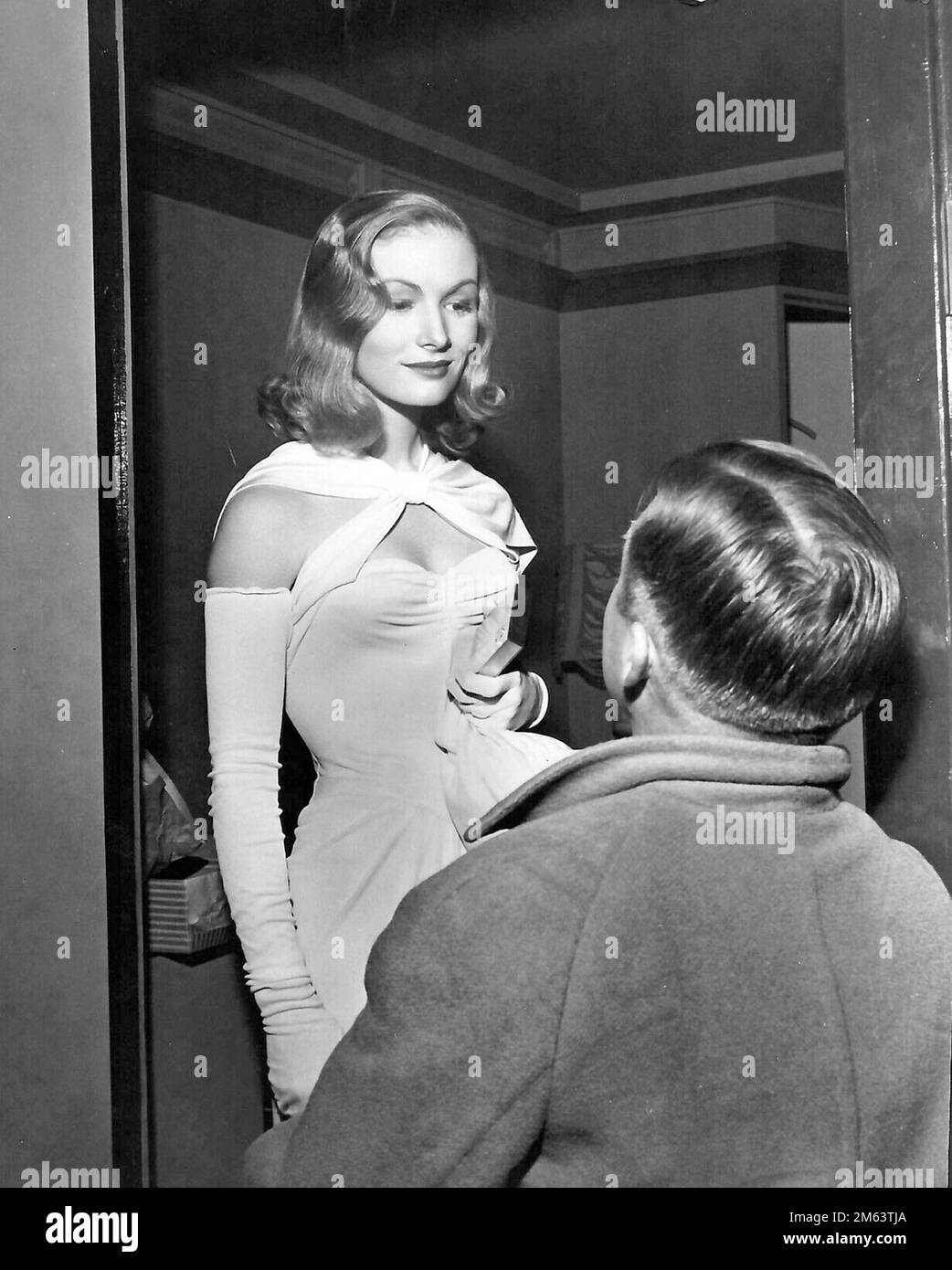 VERONICA LAKE in SAIGON (1948), directed by LESLIE FENTON. Credit ...