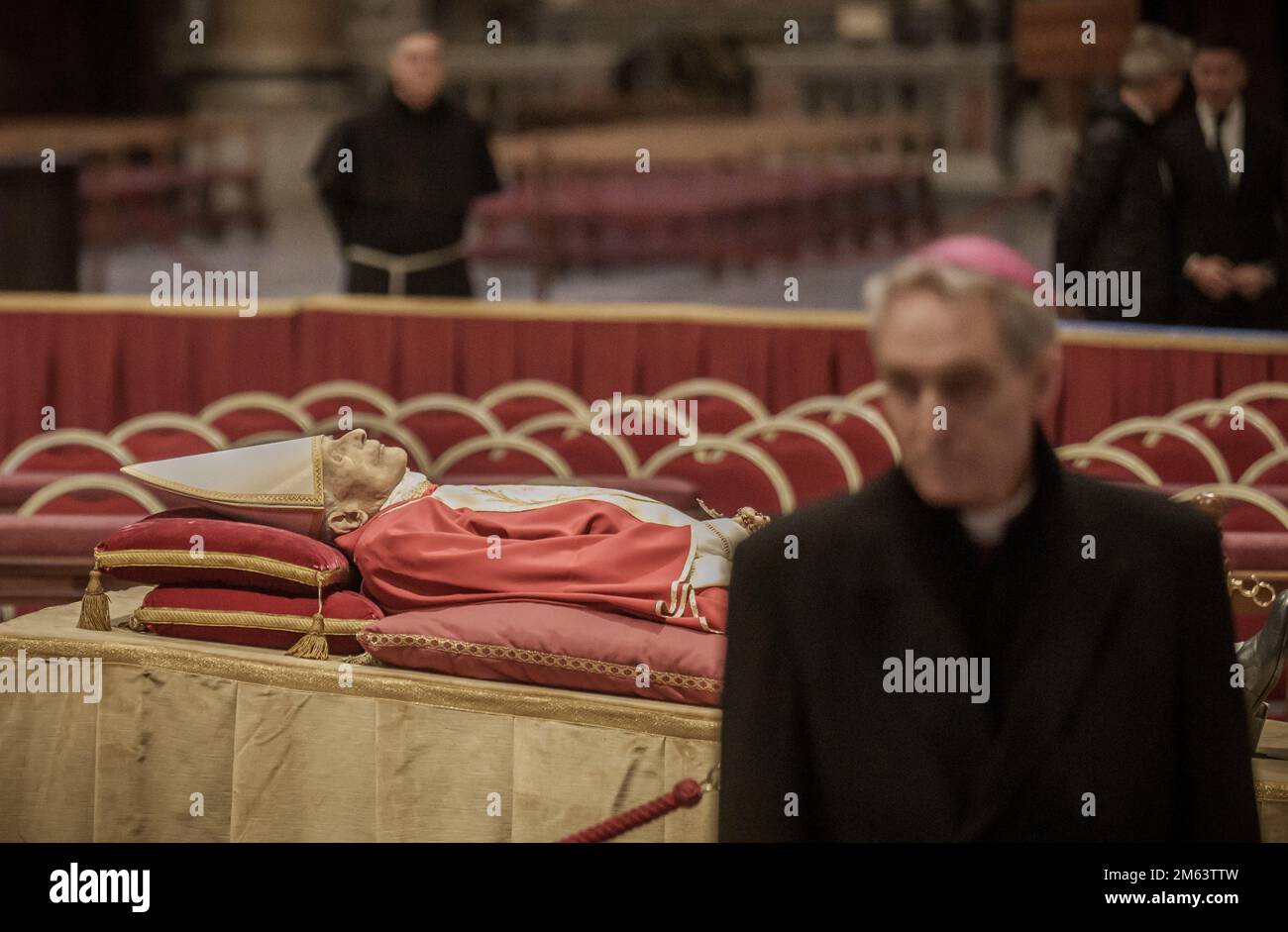 Vatican. 02nd Jan, 2023. Archbishop of the Curia and former private ...