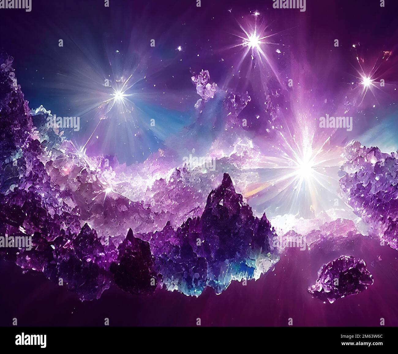 Beautiful crystal abstract background, light heaven cristals Stock ...