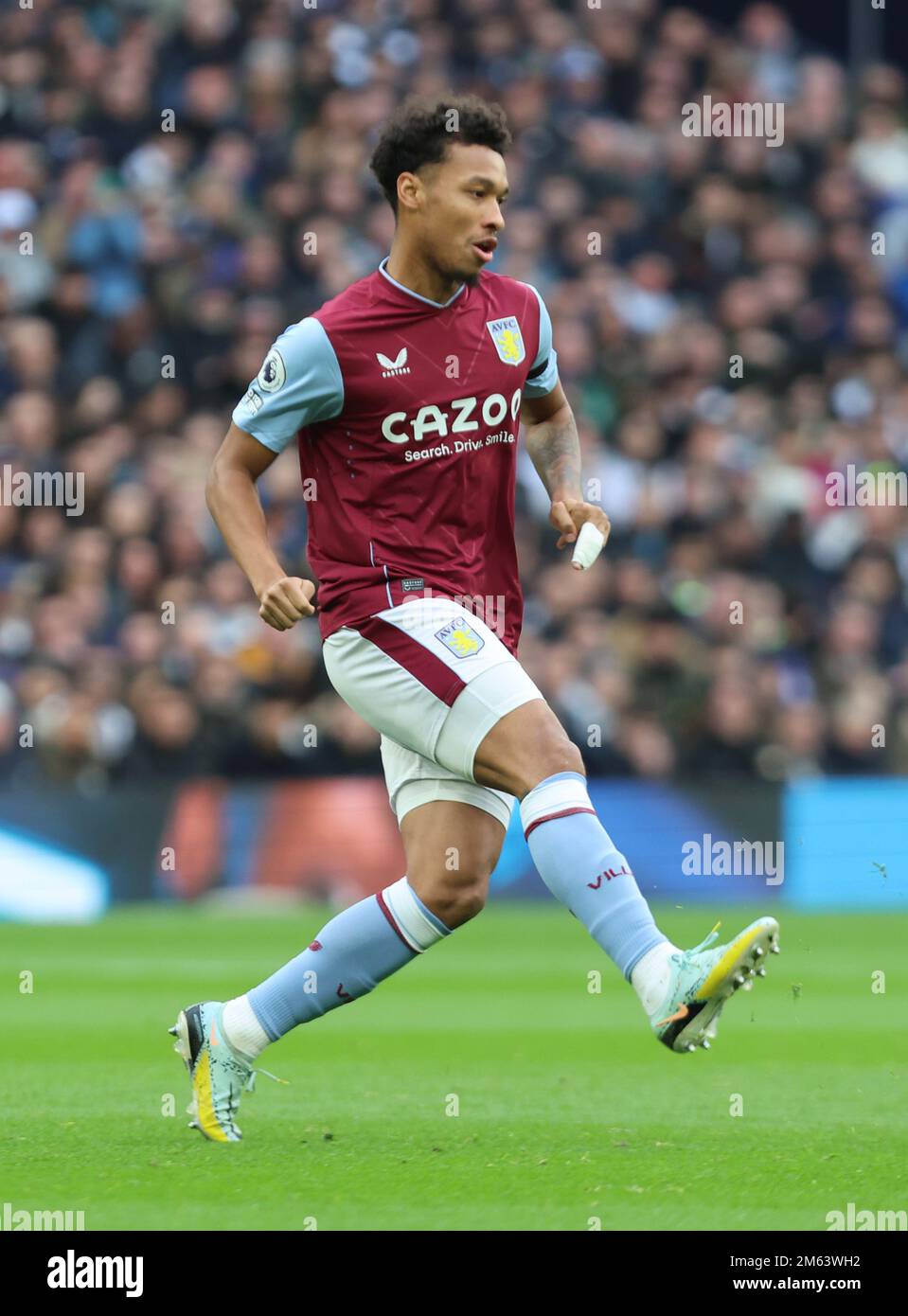 Boubacar Kamara of Aston Villa during the English Premier League soccer ...