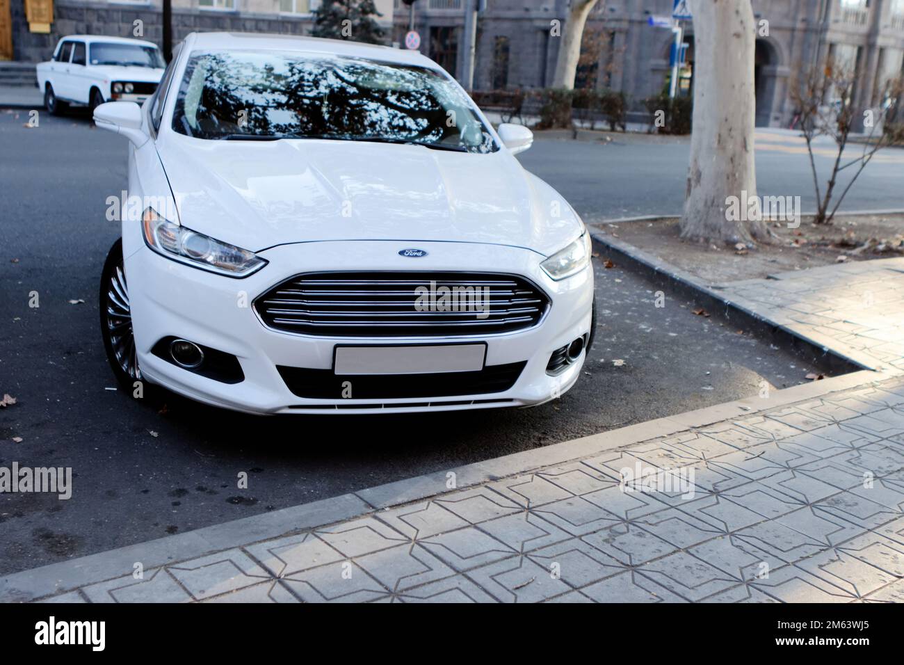 Ford fusion energi titanium hi-res stock photography and images - Alamy