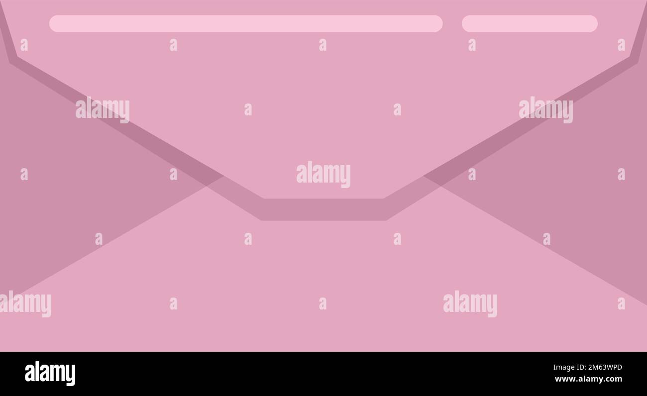 Pictogram envelope icon flat vector. Mail letter. Email paper isolated ...