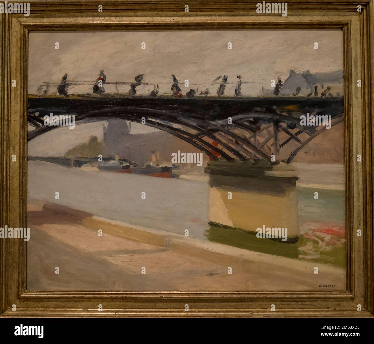 Le Pont des Arts, 1907, Edward Hopper's New York exhibition, 2022 ...