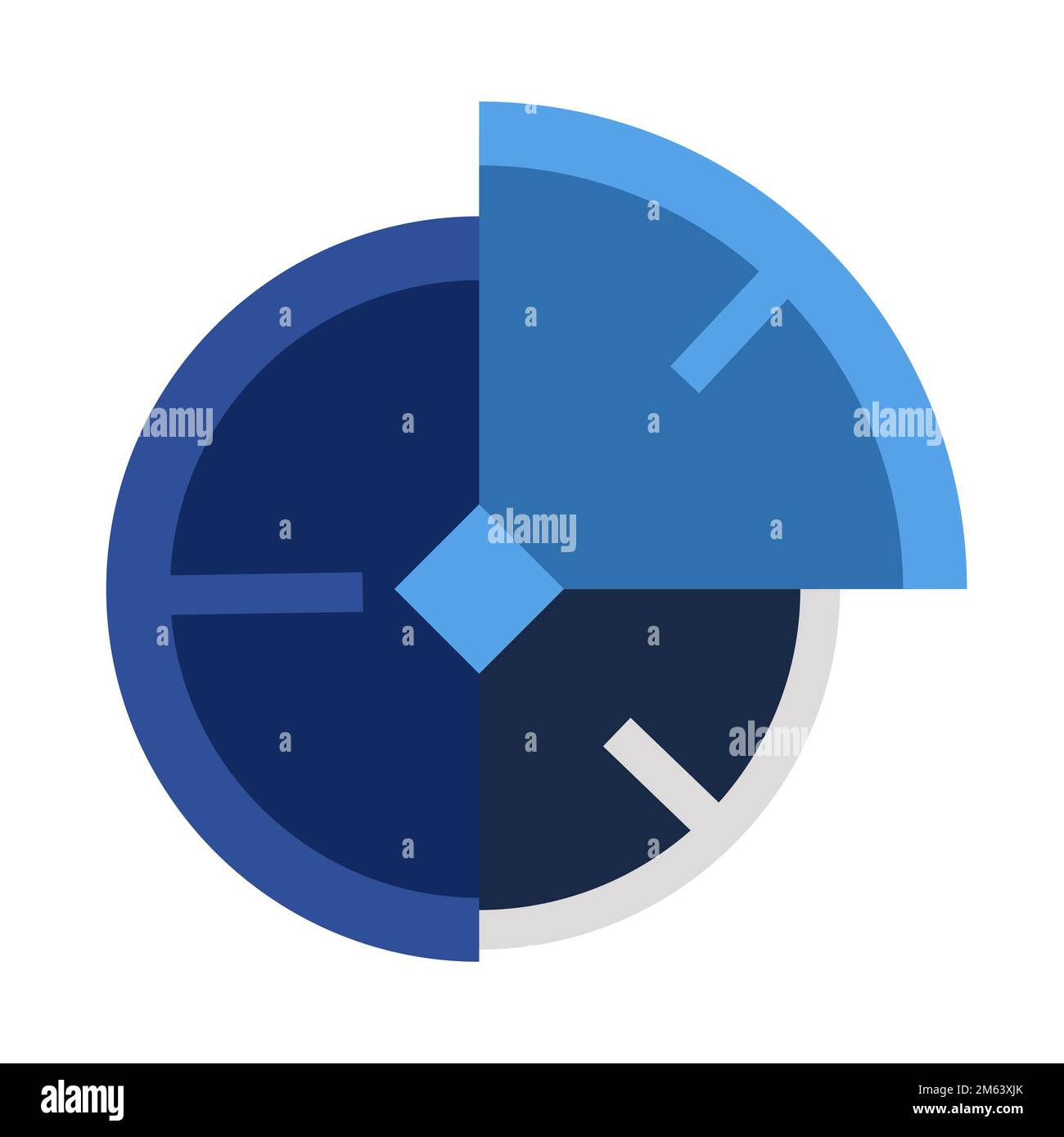 Sector diagram hi-res stock photography and images - Alamy