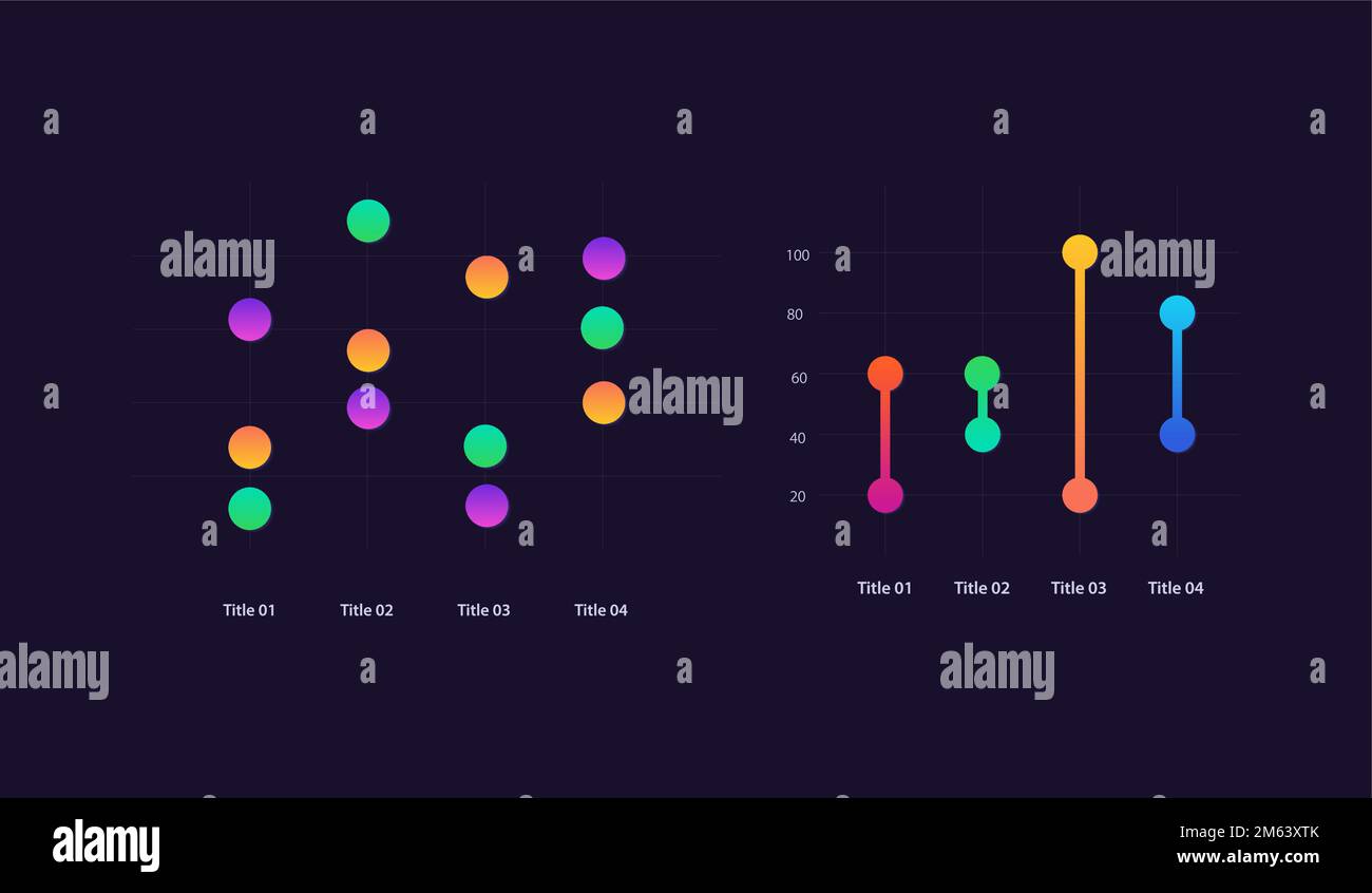 Circle graph plot hi-res stock photography and images - Alamy