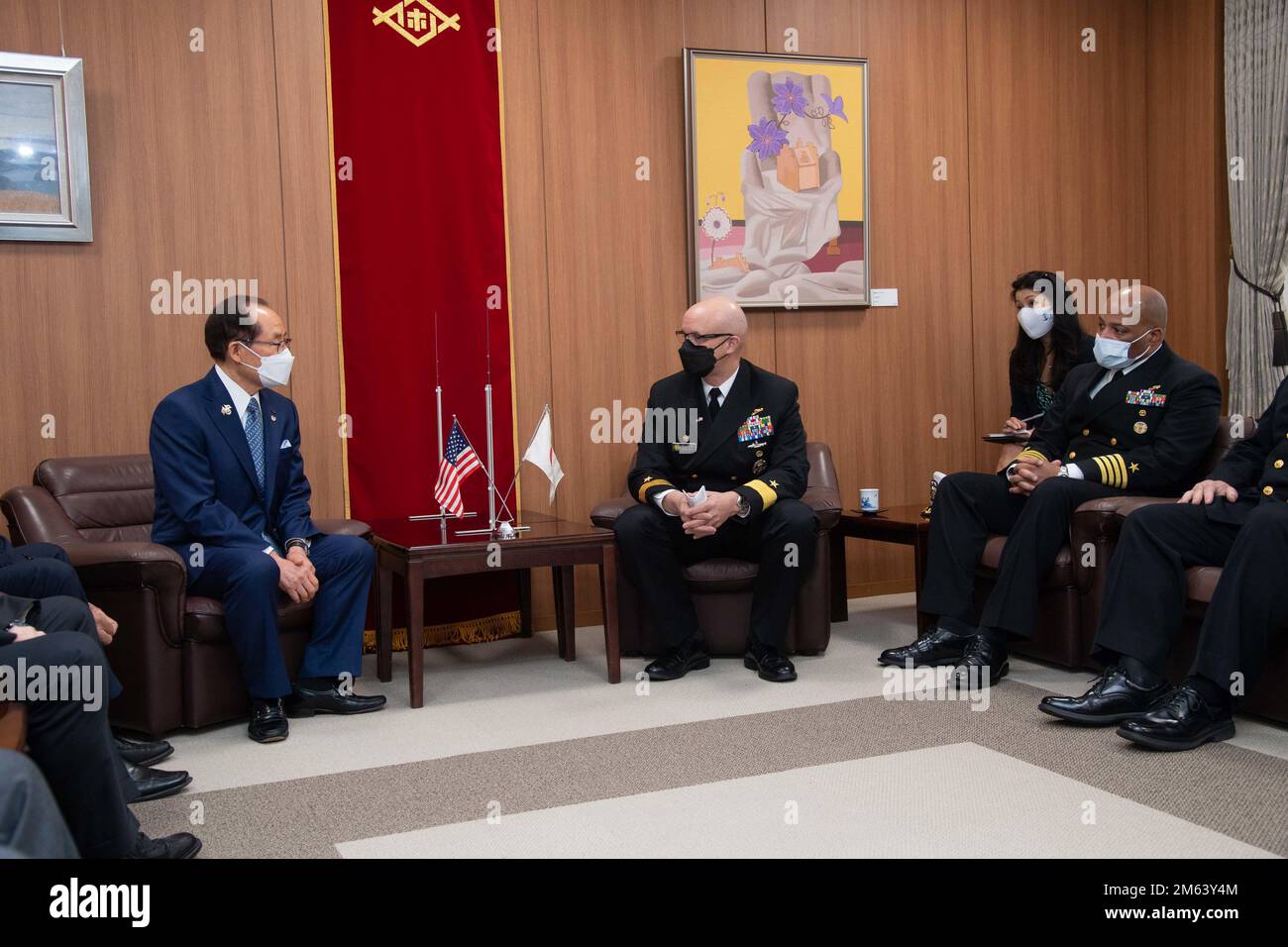 Rear Adm. Carl Lahti, Commander, Navy Region Japan/ Commander, U.S ...