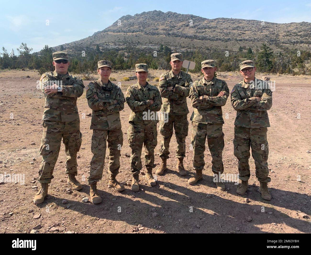 Cadet Robert Ivankovich (right) is a sophomore at Montana State ...
