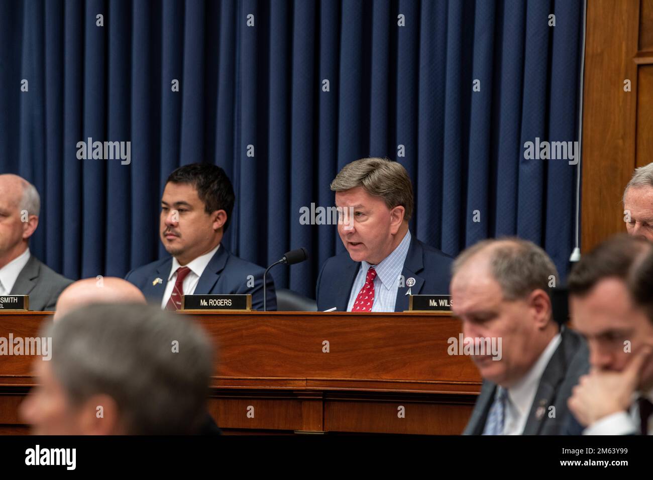 Mike Rogers, House Armed Services Committee member, address Assistant ...