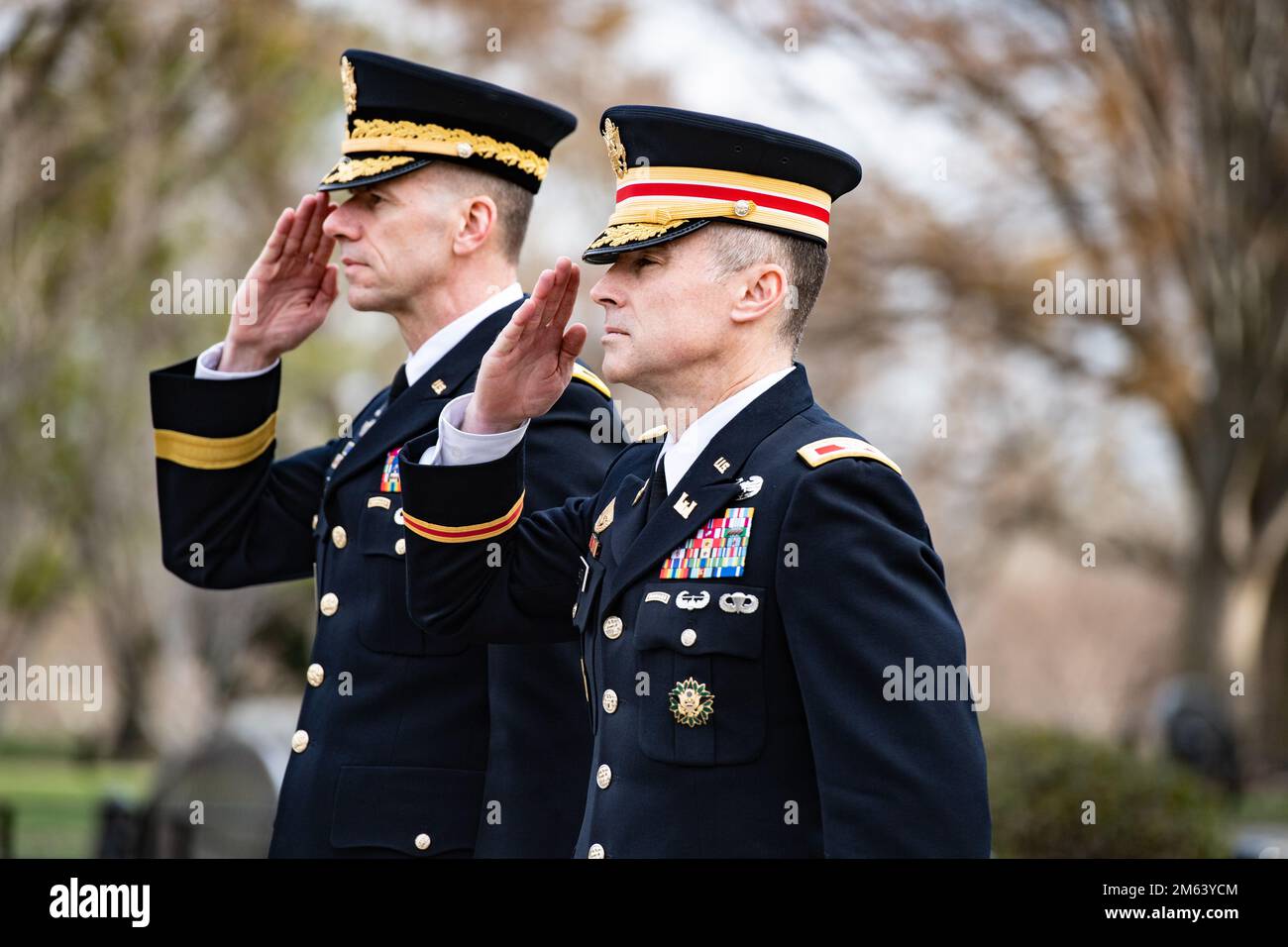 Maj. Gen. Allan M. Pepin (left), commanding general, Joint Task Force ...