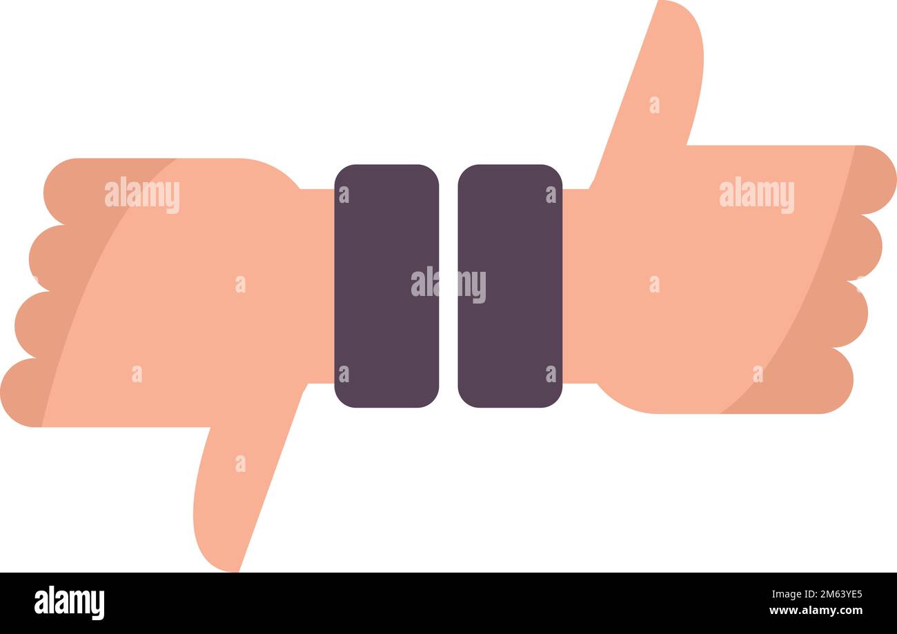 Like unlike comparison icon flat vector. Scale balance. Compare ...