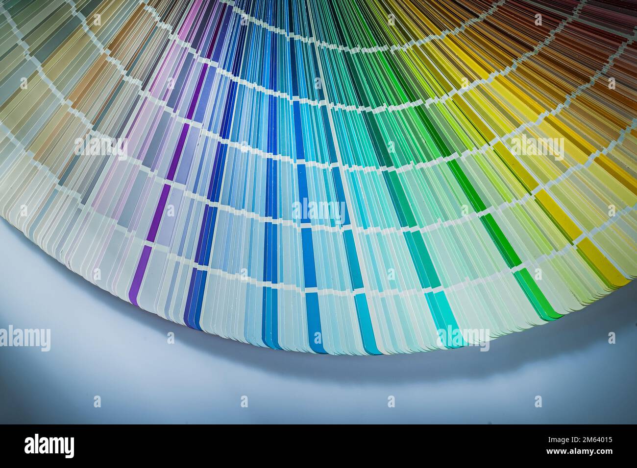 Color palette on white background Stock Photo - Alamy
