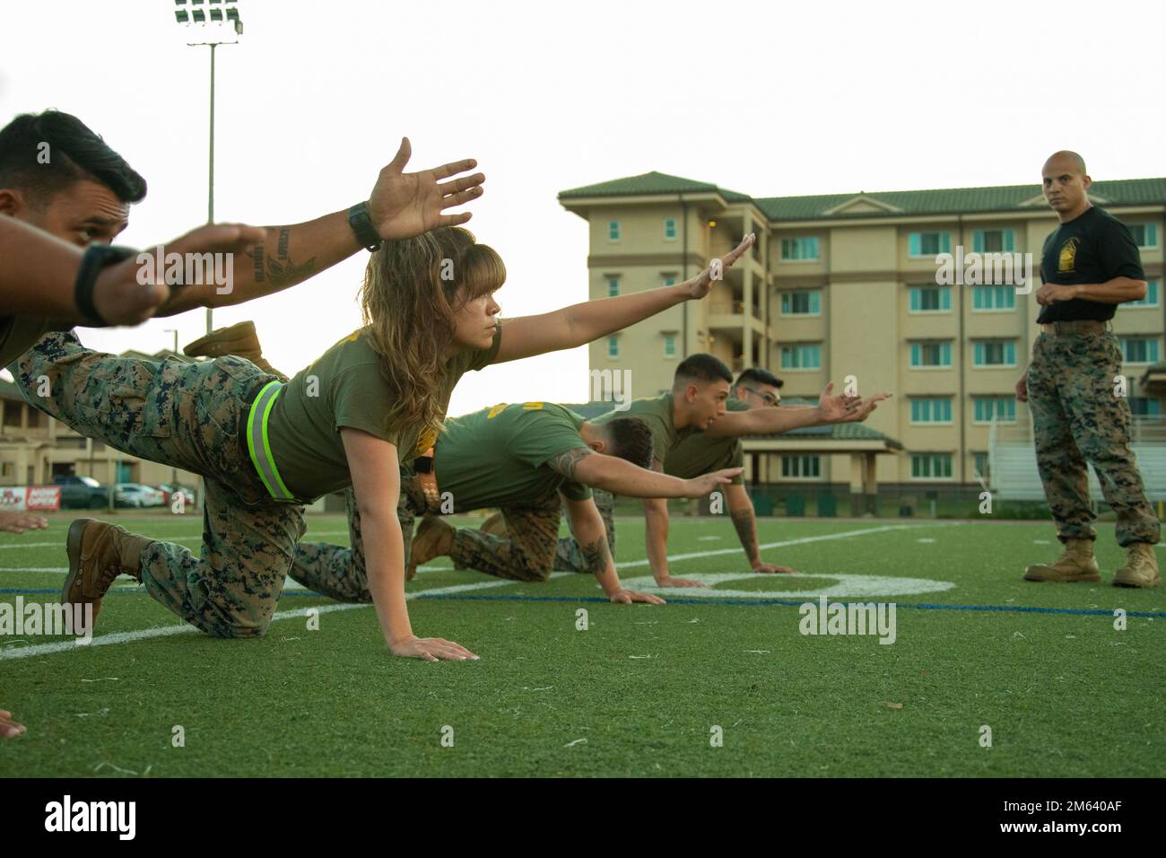 Base de corps de marine hi-res stock photography and images - Alamy
