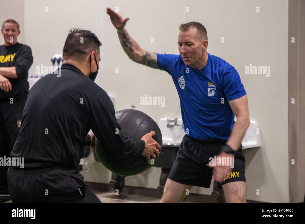 Sgt. Maj. Matthew J. Welker, chief culinary management sergeant major ...