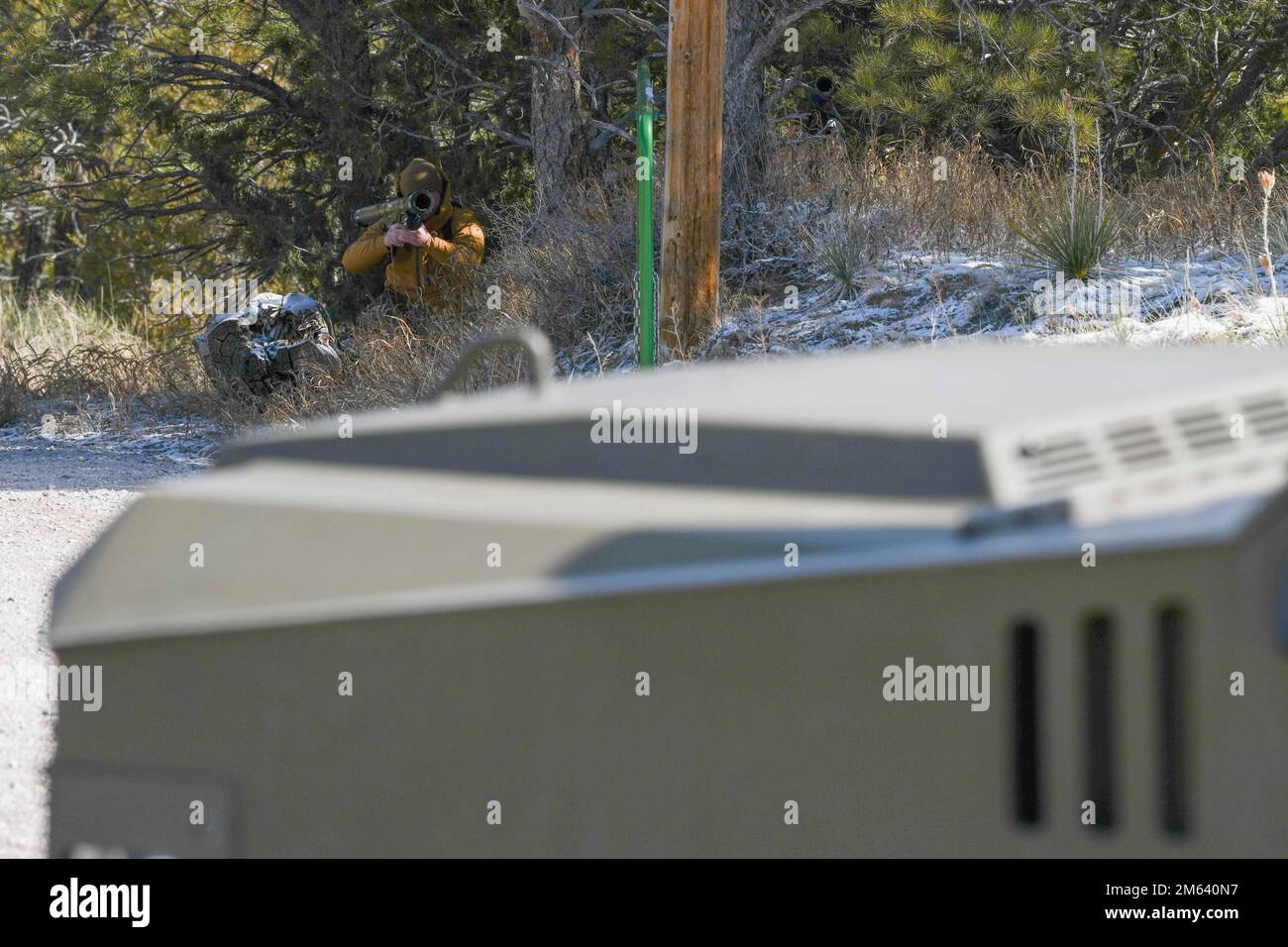 Airman 1st Class Ethan Hrycko, missile security operator at the 790th ...