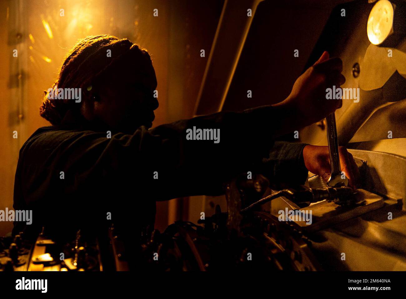 SOUTH CHINA SEA (March 30, 2022) Gas Turbine Systems Technician ...