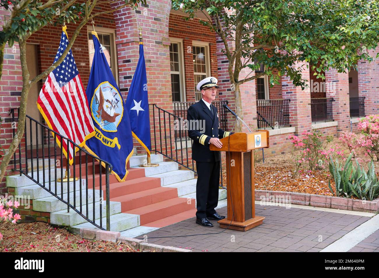 220330-N-PU674-1002 PENSACOLA, Fla. (March 30, 2022) Rear Adm. Pete ...