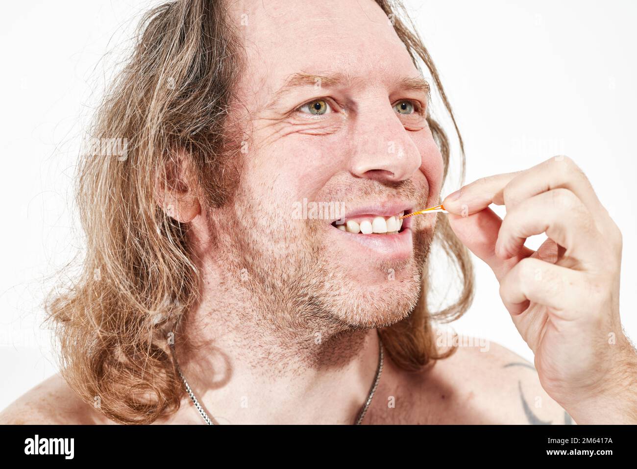 Human jaw tooth brush hi-res stock photography and images - Alamy