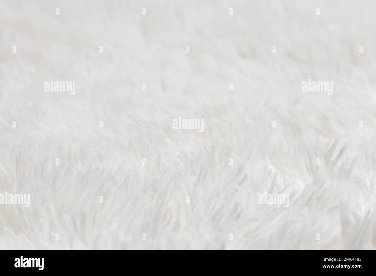 Synthetic fur white texture for the background Stock Photo - Alamy