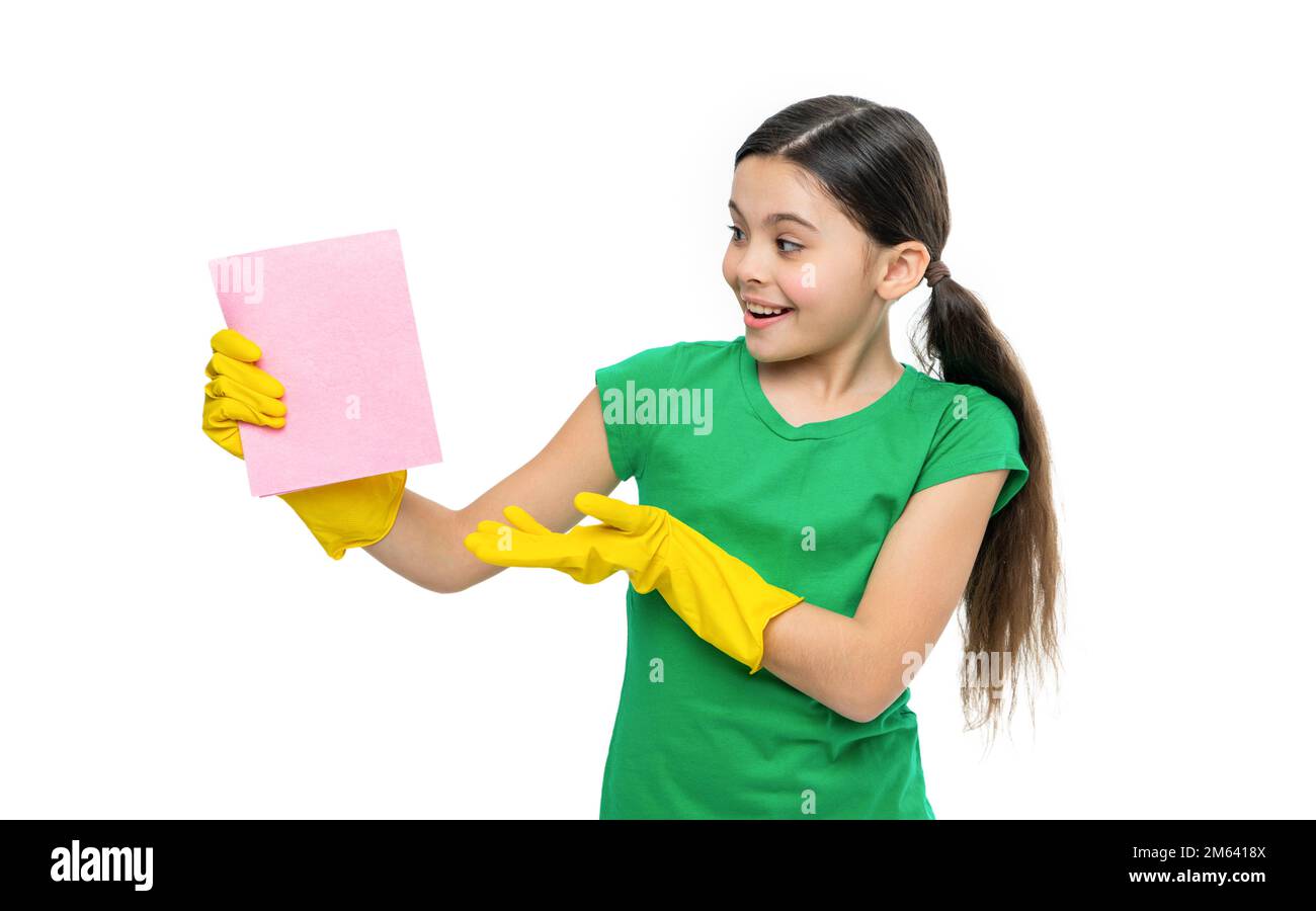 Teen housecleaner hi-res stock photography and images - Alamy