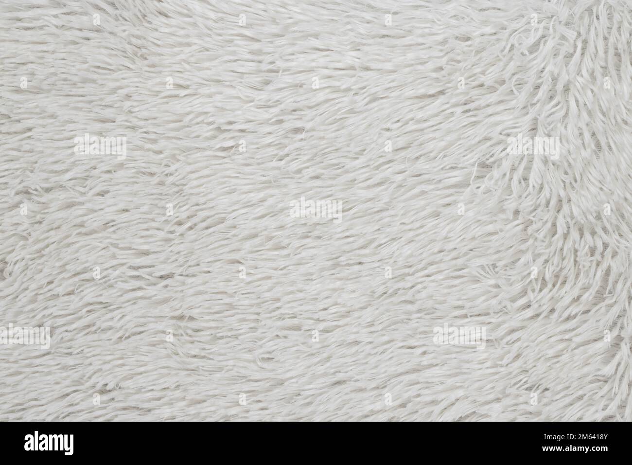 Synthetic fur white texture for the background Stock Photo - Alamy