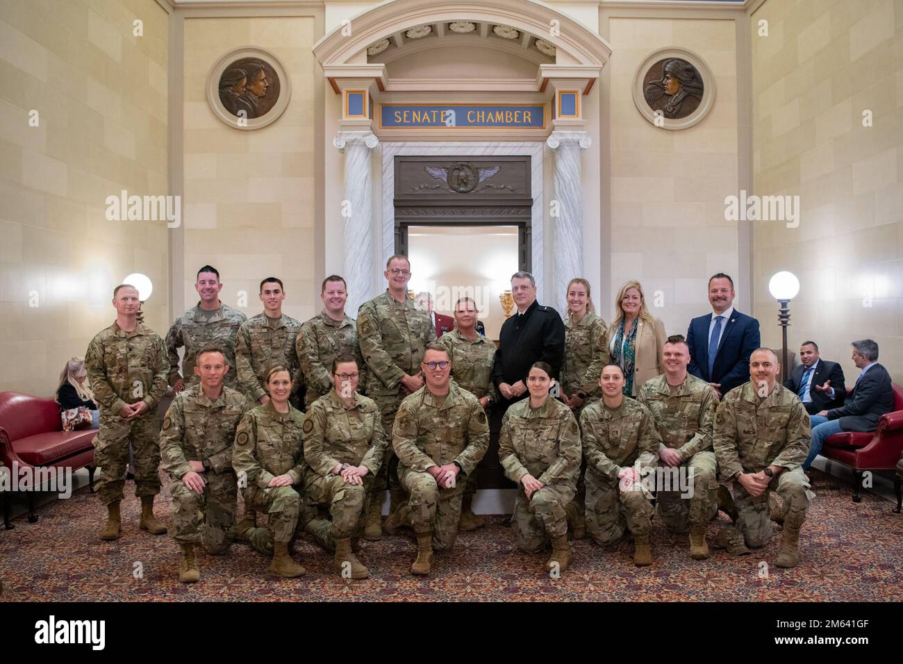Members of the 138th Fighter Wing participate in AERO Oklahoma at the ...