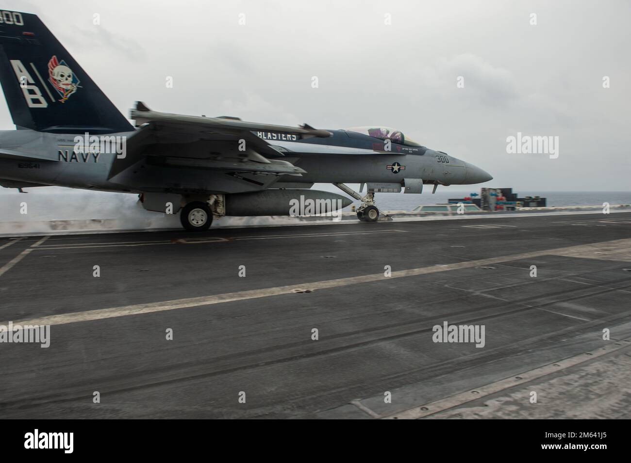 220330-N-PG226-1240 ADRIATIC SEA (Mar. 30, 2022) An F/A-18E Super ...