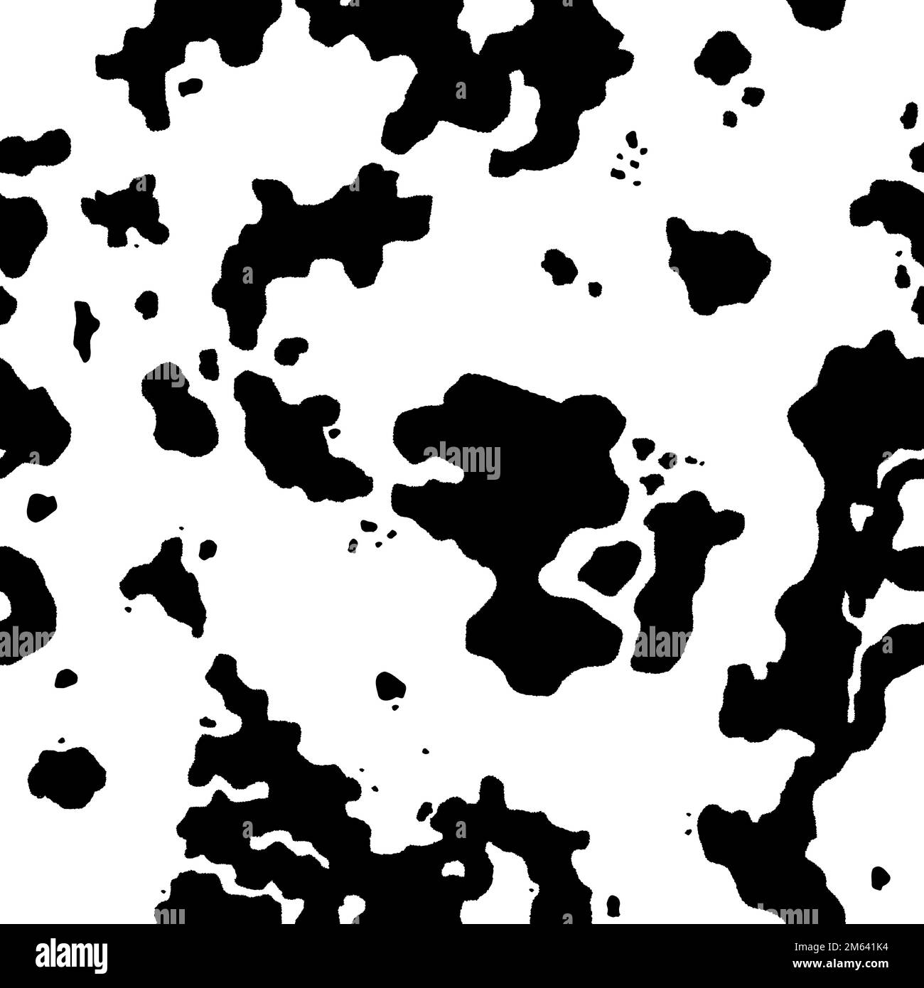 Cow skin seamless vector pattern. Cow hide texture for fashion design ...