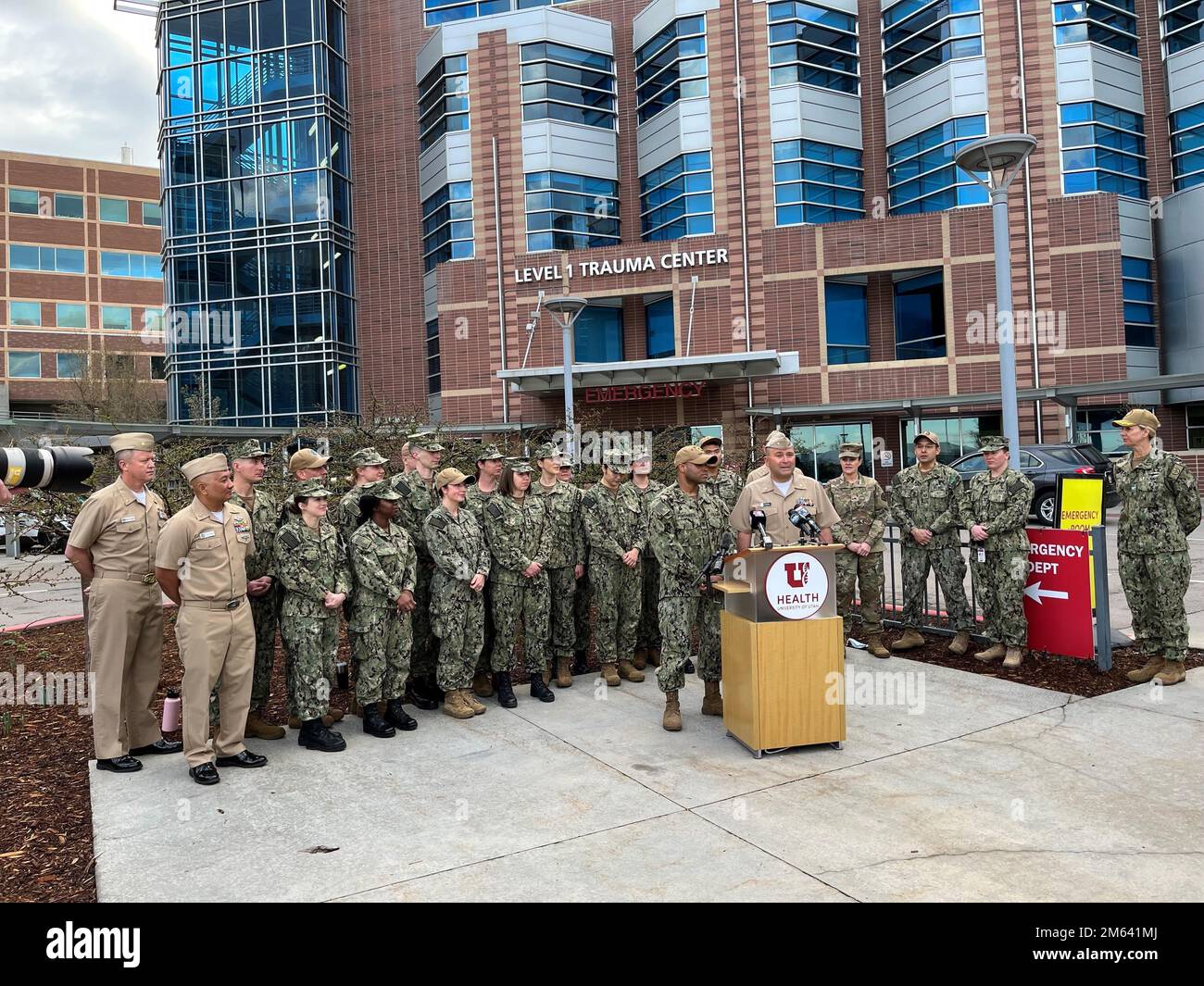 Podium supported hi-res stock photography and images - Alamy