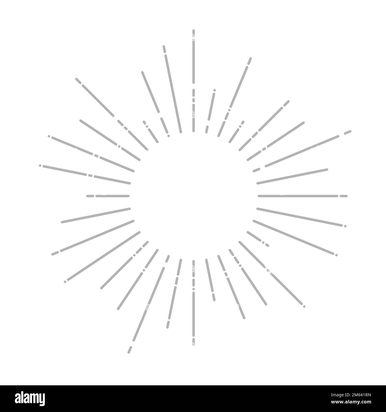 Starburst or sunburst lines. Vector starburst radial rays frame Stock ...