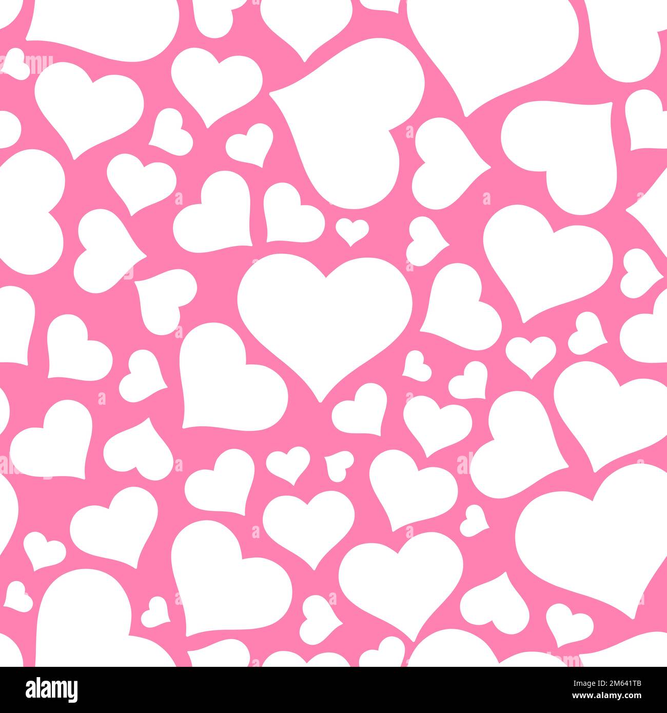 White hearts background. Seamless heart texture fashion design Stock ...