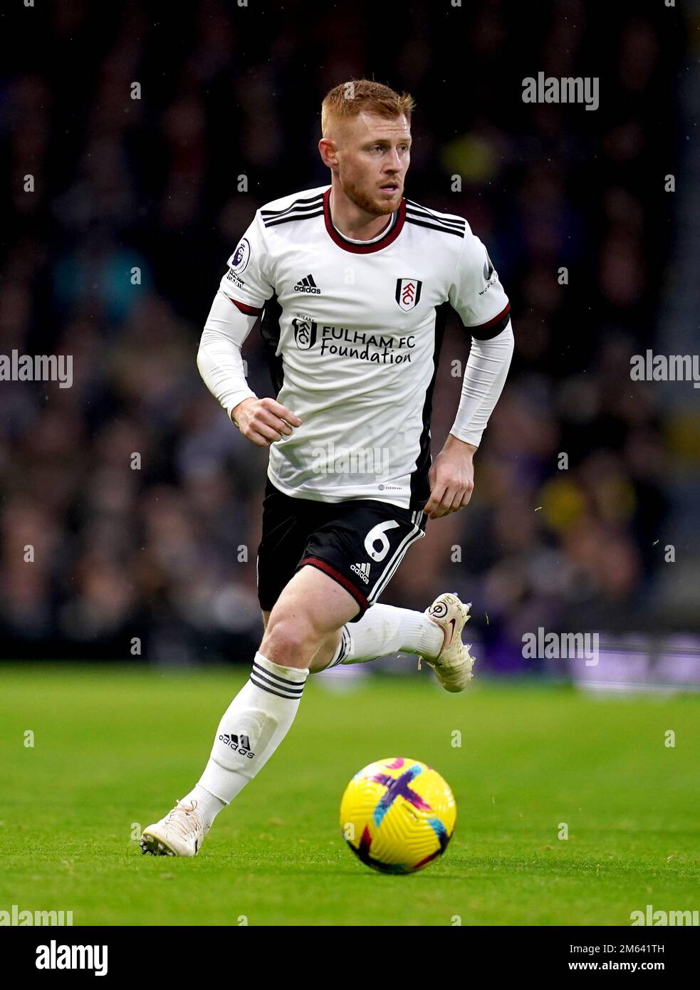 Fulham's Harrison Reed during the Premier League match at Craven ...