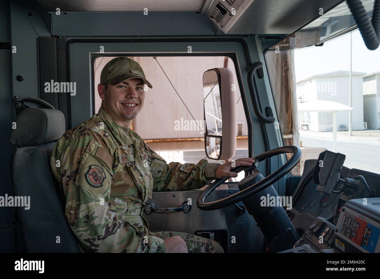 U.S. Air Force Airman 1st Class Ryan Kowal, 380th Expeditionary Civil ...