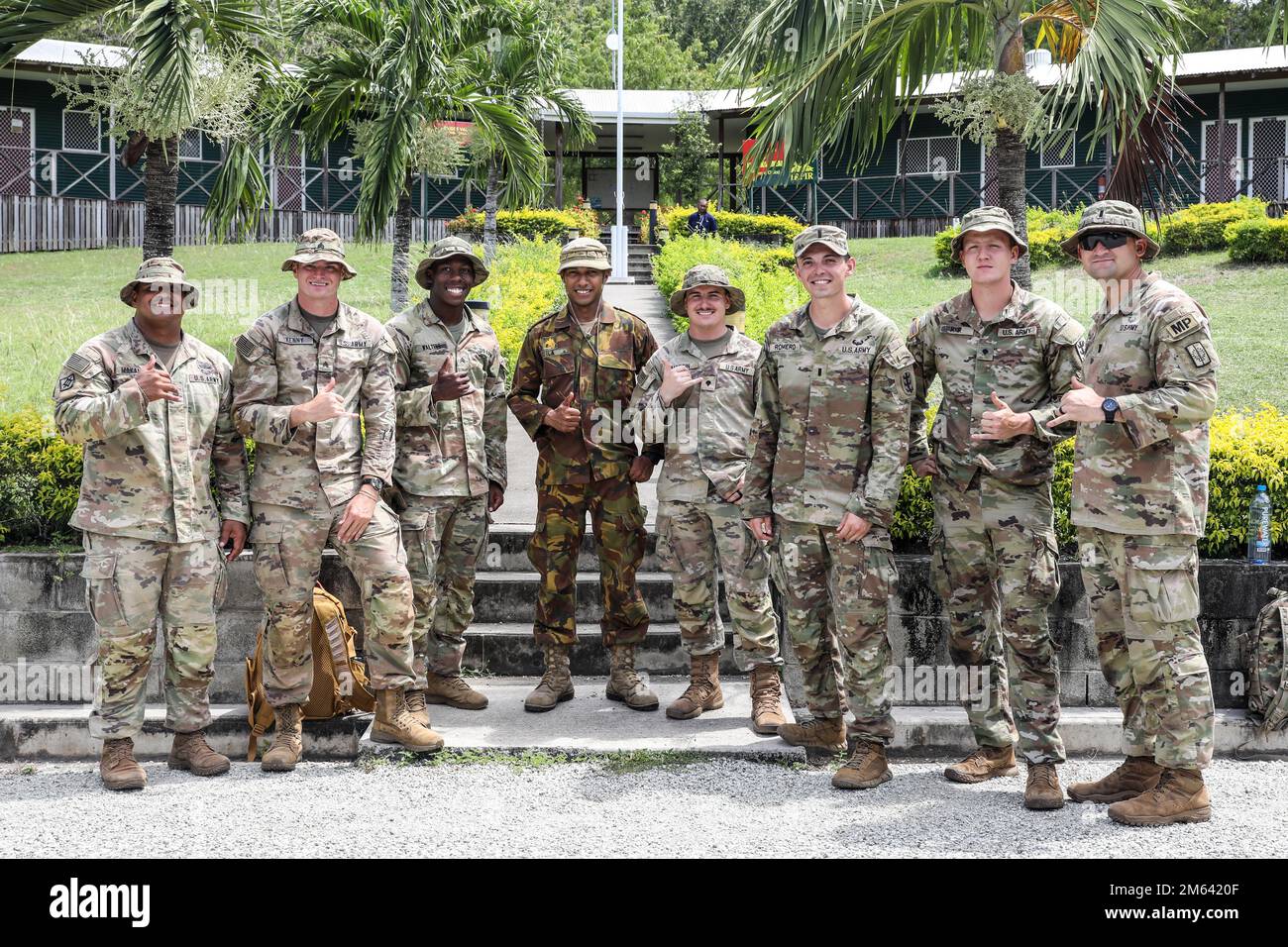 U.S. Army Soldiers from the 130th Engineer Brigade, 8th Military Police ...