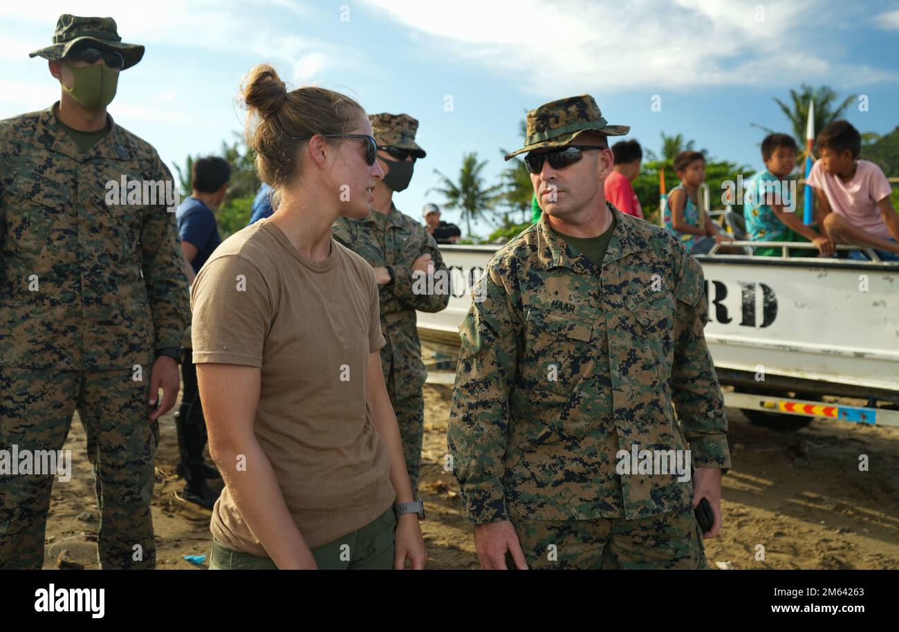 U.S. Marine Corps Col. Christopher Haar, Combat Logistics Regiment 3 ...