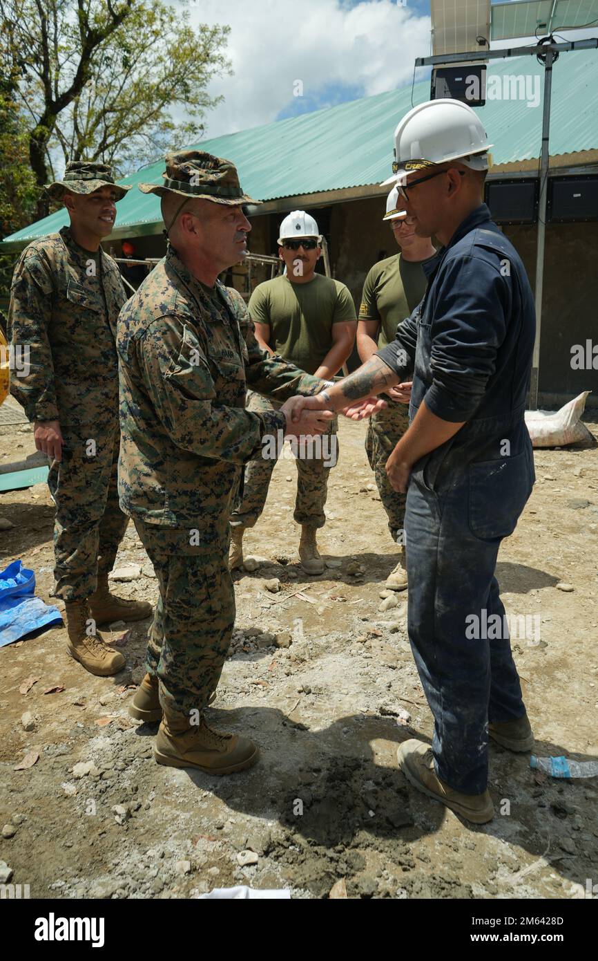 U.S. Marine Corps Col. Christopher Haar, Combat Logistics Regiment 3 ...