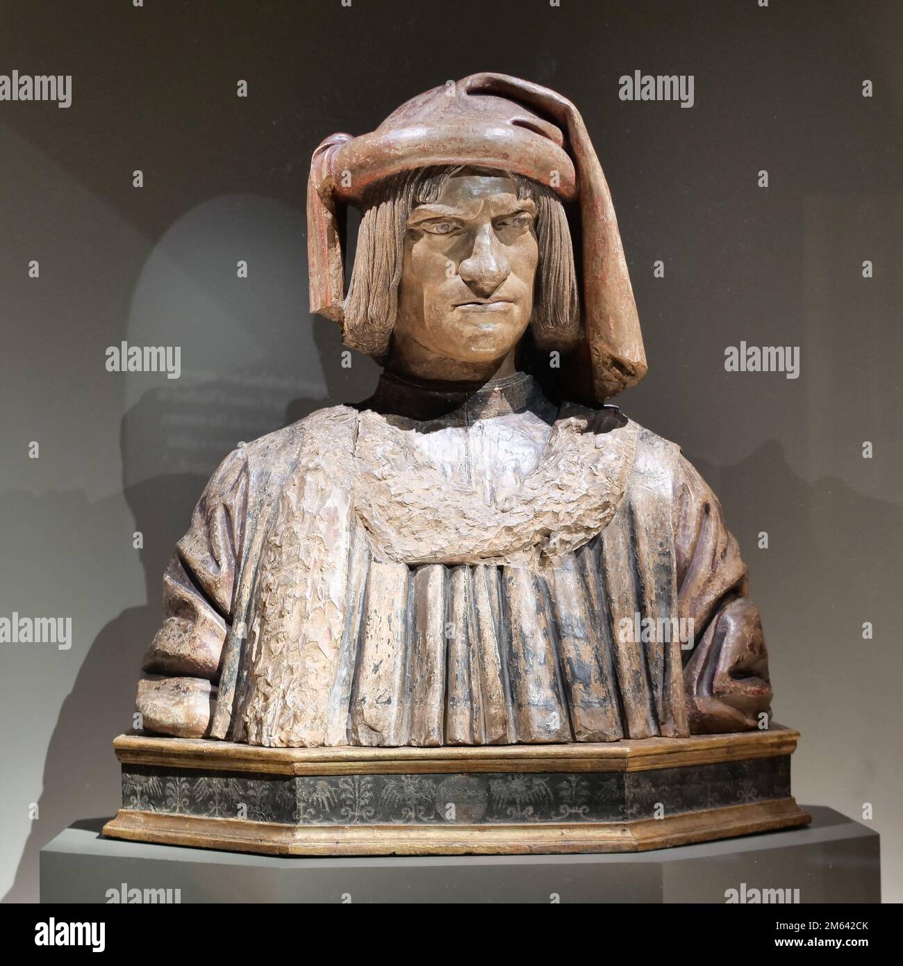 Andrea del Verrocchio statue exhibited at the Italian galleries in ...
