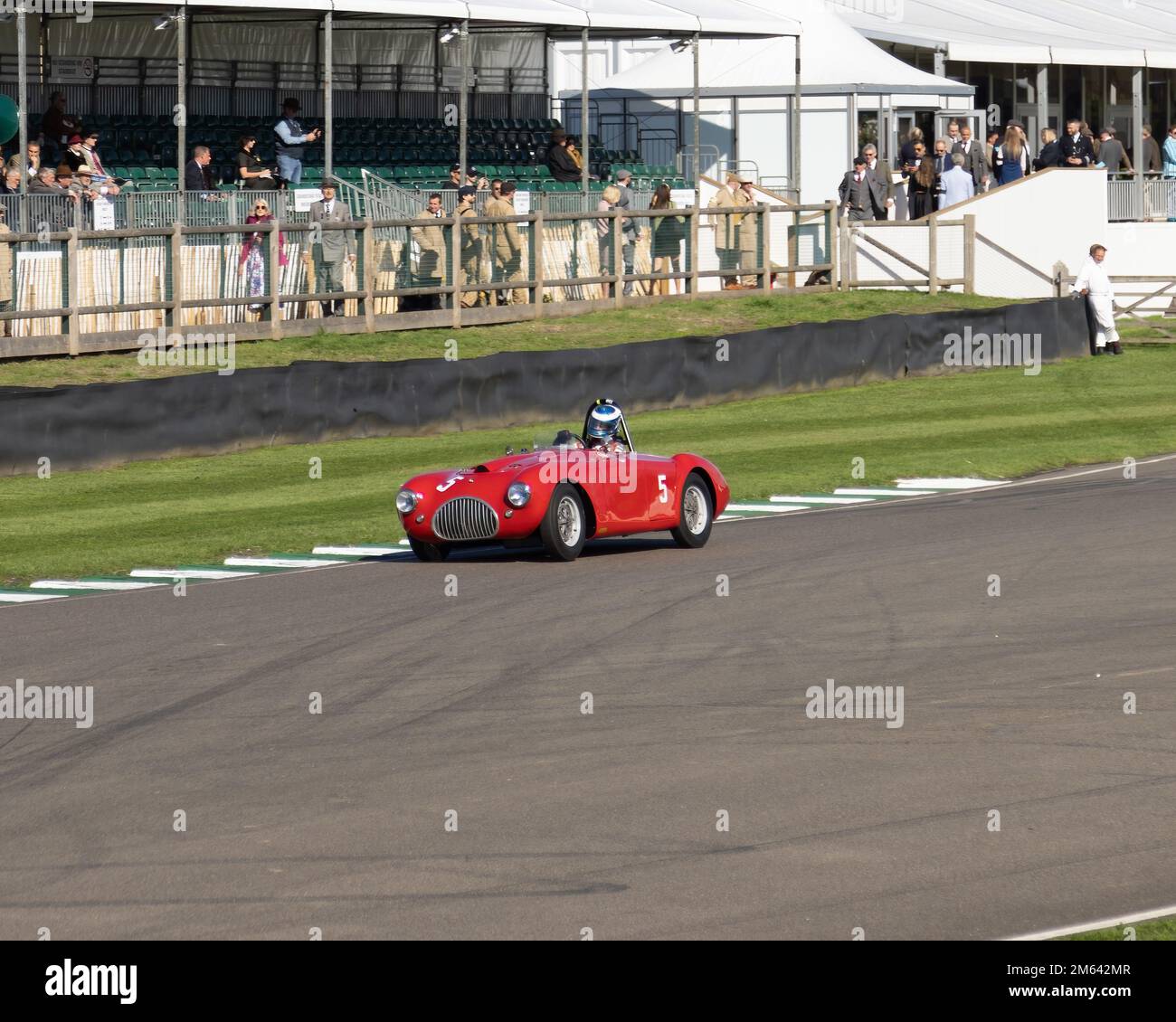 Miles Griffiths drives a 1954 Kieft-Climax 1100 in the Madgwick Cup at ...