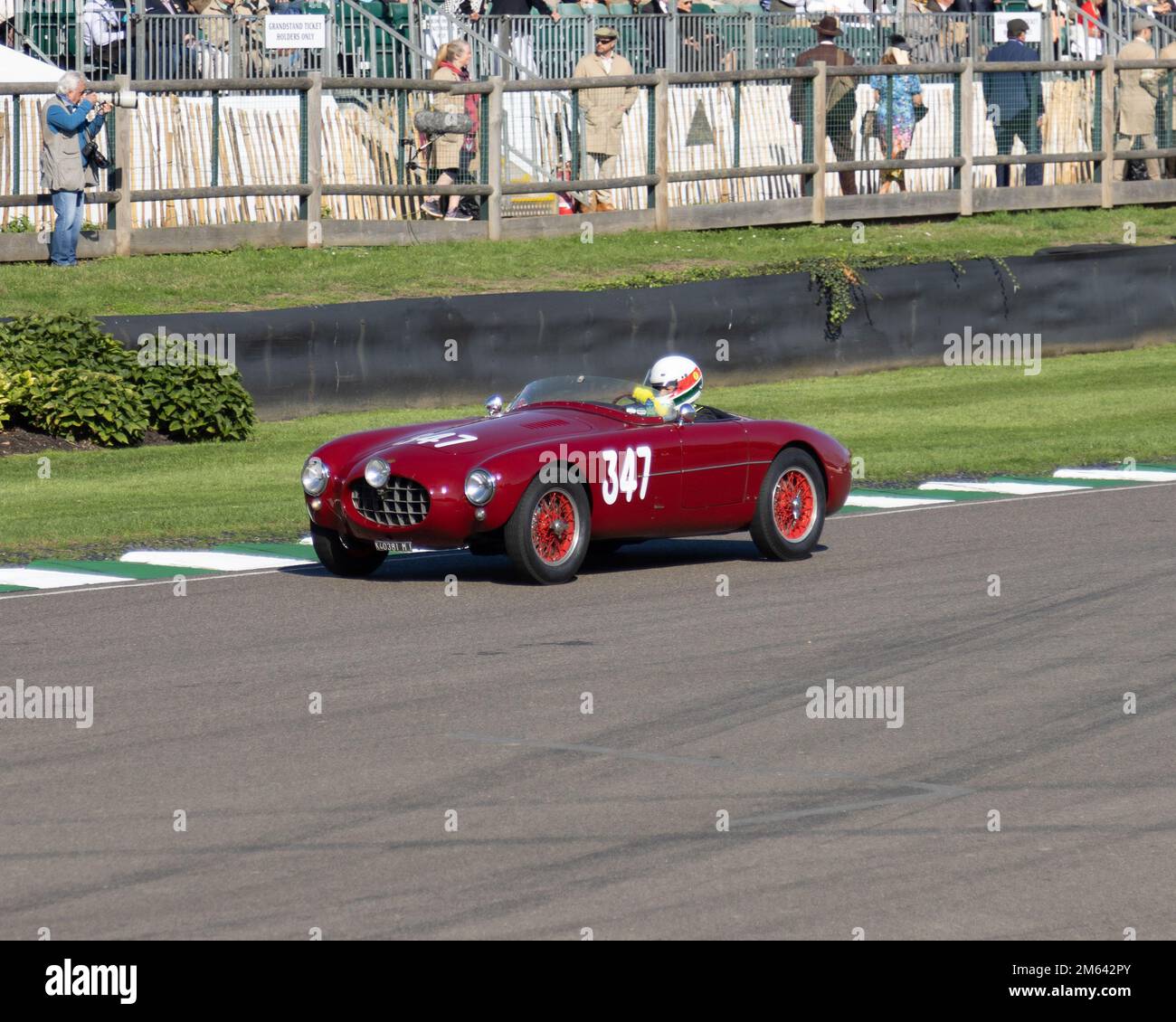 Pietro Tenconi drives his 1952 Ermini Sport 1100 Internazionale sports ...