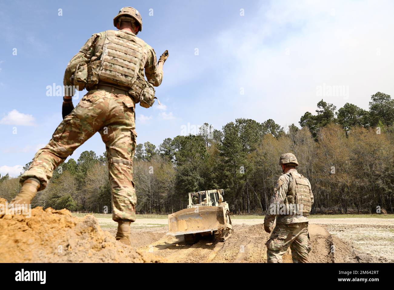 Sgt. Dylan Huneycutt (left) and Spc. Trent Teal (right), horizontal ...