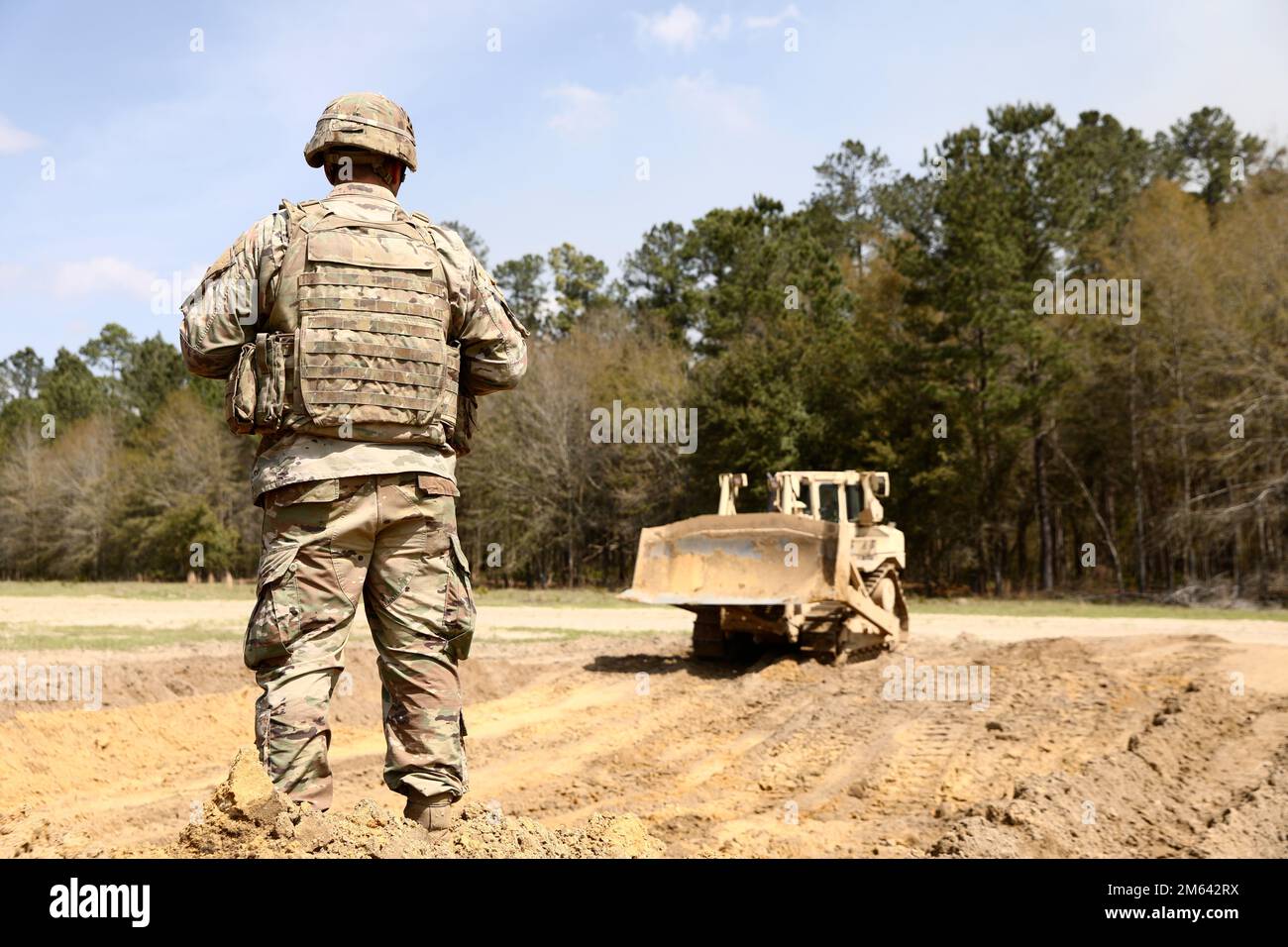 Spc. Trent Teal a horizontal construction sergeant assigned to 135th ...