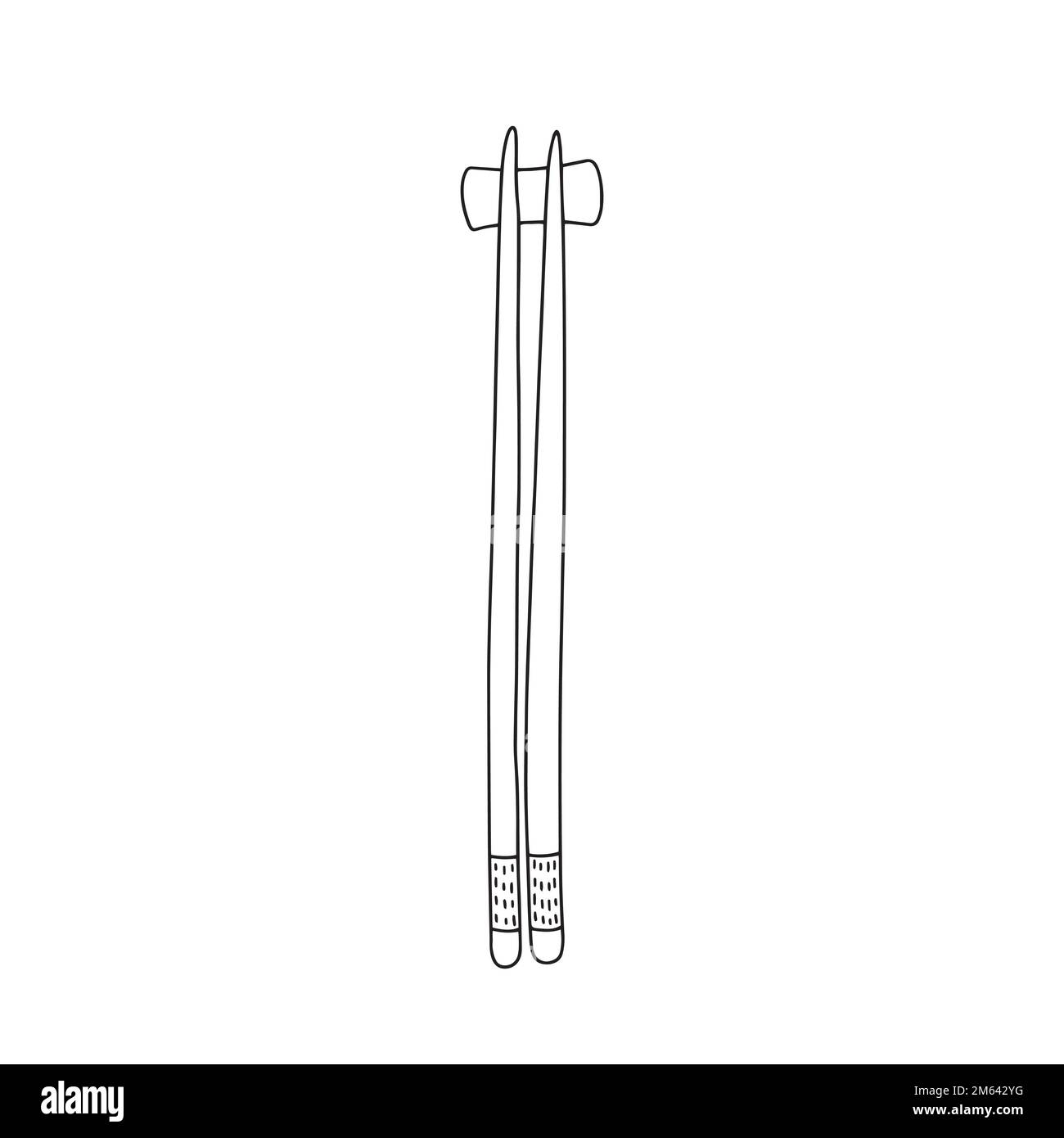 Asian cuisine chopsticks Black and White Stock Photos & Images - Alamy